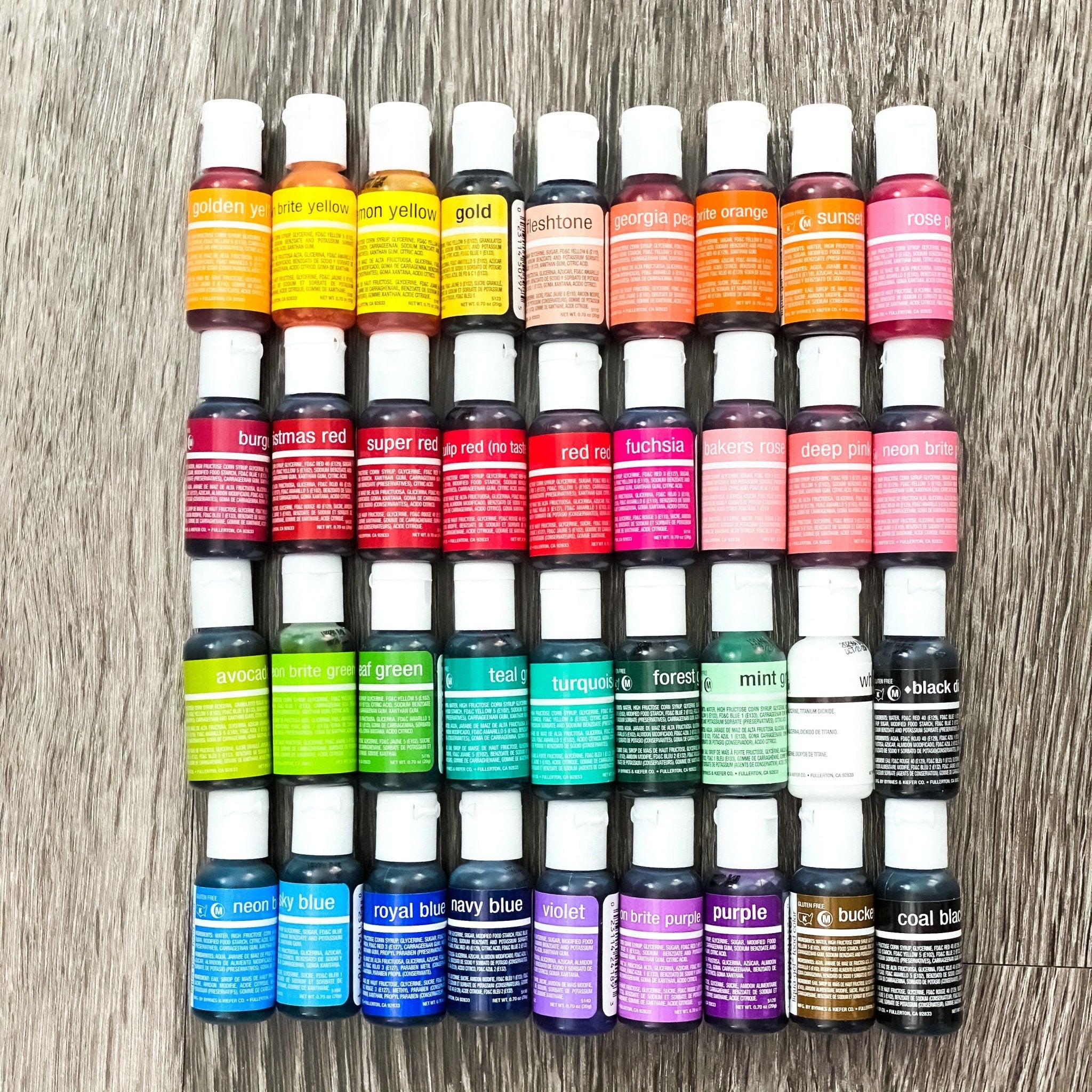 Chefmaster Food Color - Liqua Gel .75oz - Cortadores de bígaros ...