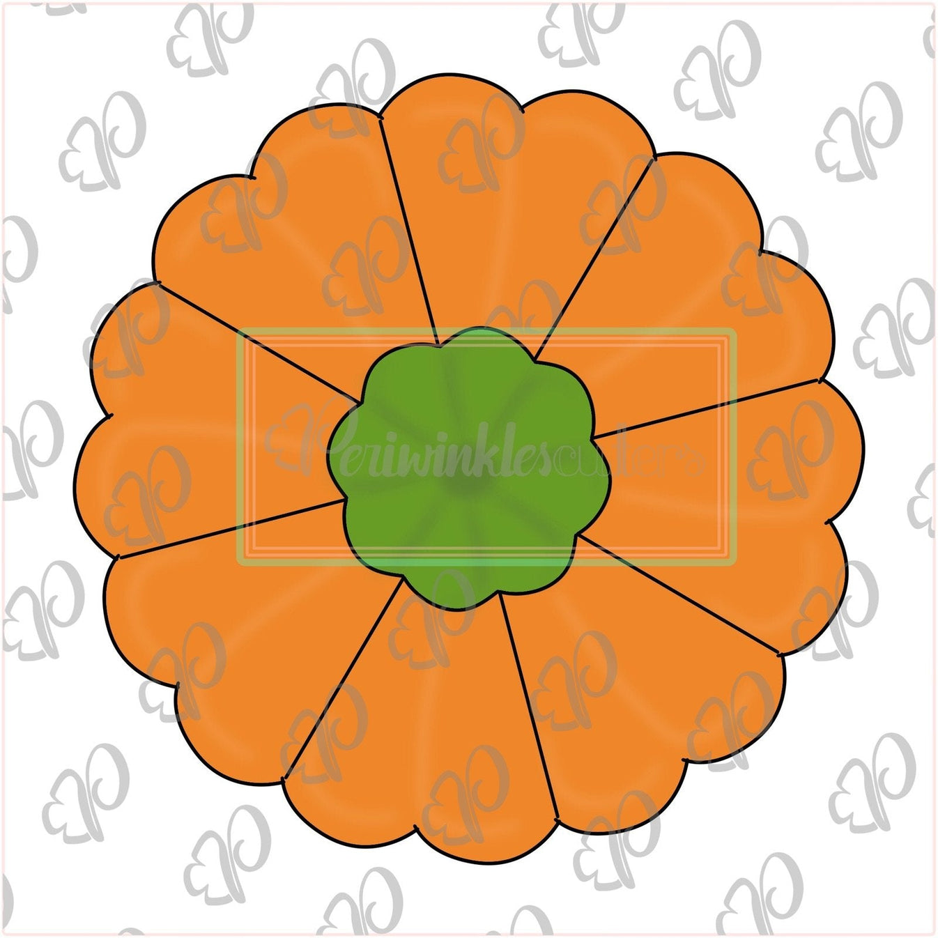 Pumpkin Pie Platter Cookie Cutter - Periwinkles Cutters