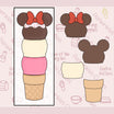 Stackable Mouse Ice Cream Set of 4 Cookie Cutter - Periwinkles Cutters